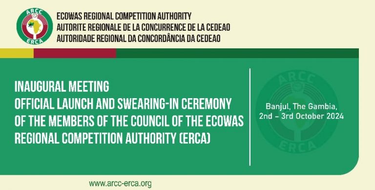 ERCA/ARCC – ECOWAS Regional Competition Authority